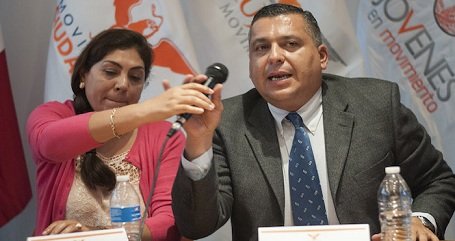 MÉXICO, D.F., 04NOVIEMBRE2015.- Virginia Mireles Valverde e Ignacio ...